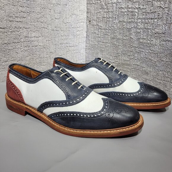 Allen Edmonds | Shoes | Allen Edmonds 776 Mens Size 14d Red White Blue ...